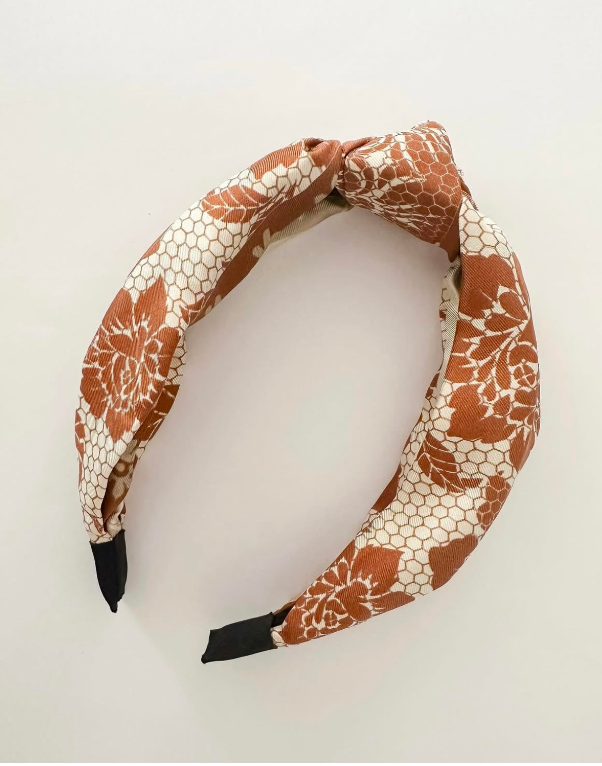 Paisley Palomino Silk Head Knot — The Maggies Nest